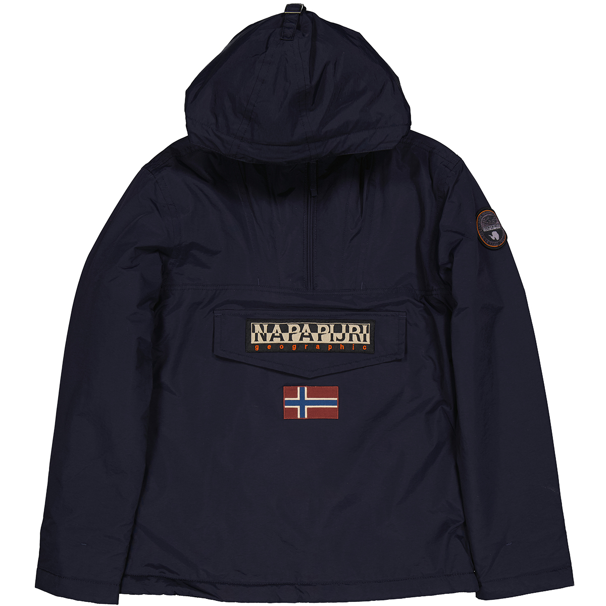 Napapijri Men's Blue Marine Rainforest Winter Jacket, Brand Size X ...