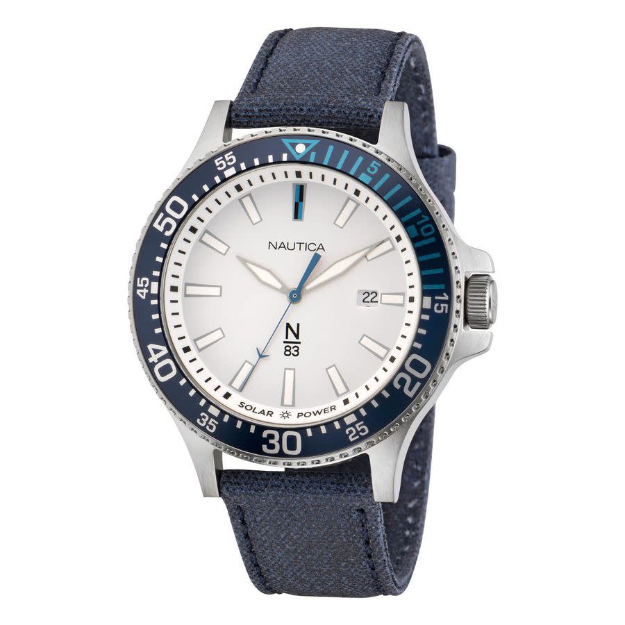 Nautica Cocoa Beach Silver-tone Dial Men's Watch NAPCBF203 656086108569 ...