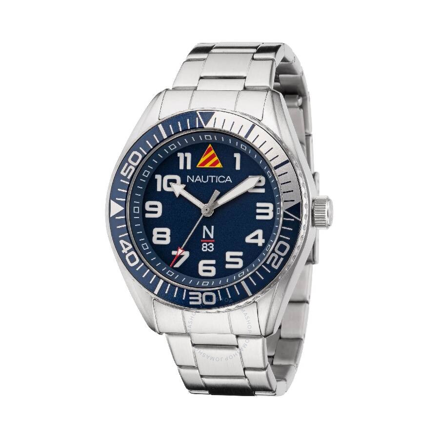 Nautica Finn World Quartz Blue Dial Men's Watch NAPFWF204 656086108620 ...