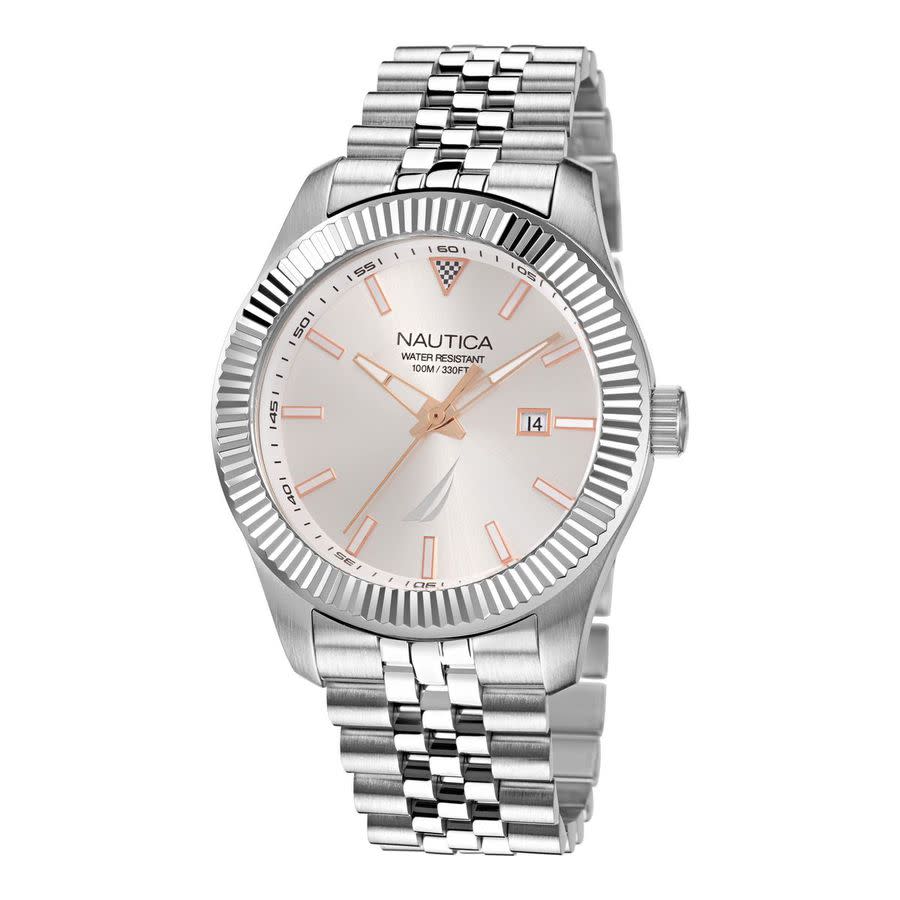 Nautica Pacific Beach Quartz White Dial Men's Watch NAPPBS250 ...