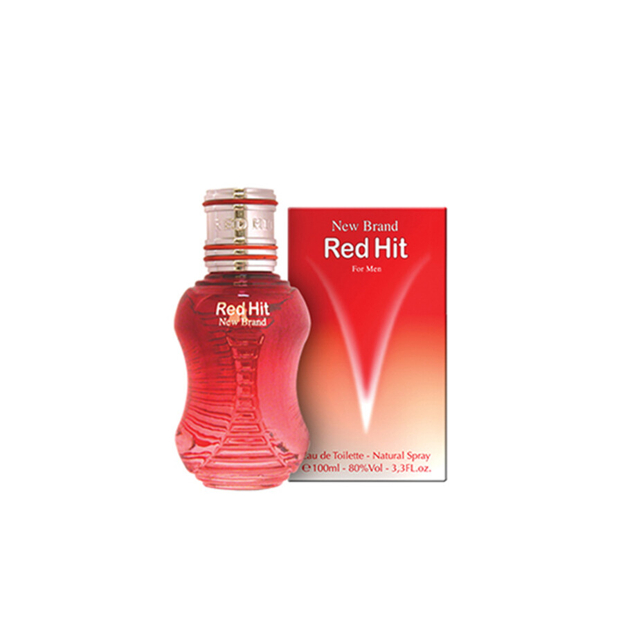 New Brand Men's Red Hit EDT Spray 3.4 oz Fragrances 5425017730941 ...