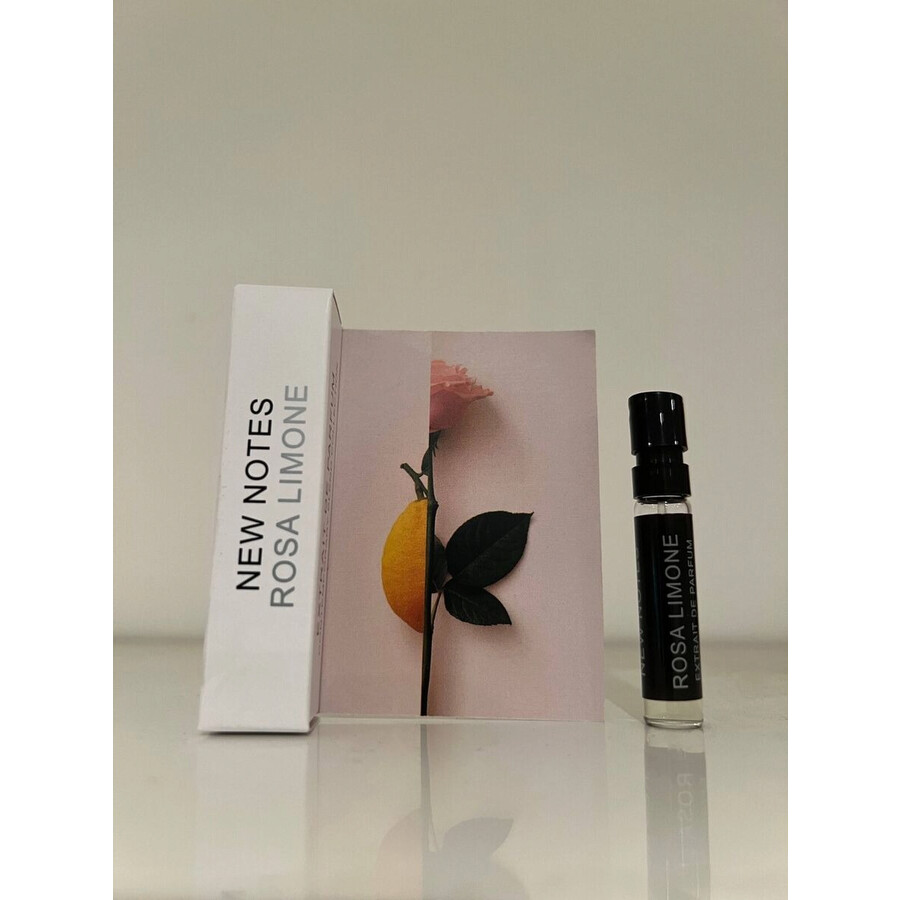 New Notes Unisex Rosa Limone Extrait de Parfum 0.06 oz Fragrances ...