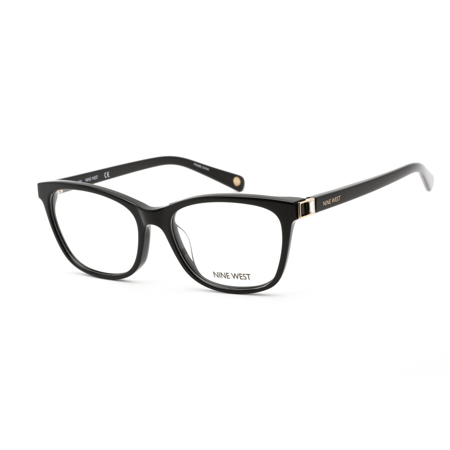 Nine West Ladies Black Rectangular Eyeglass Frames NW517100152 ...