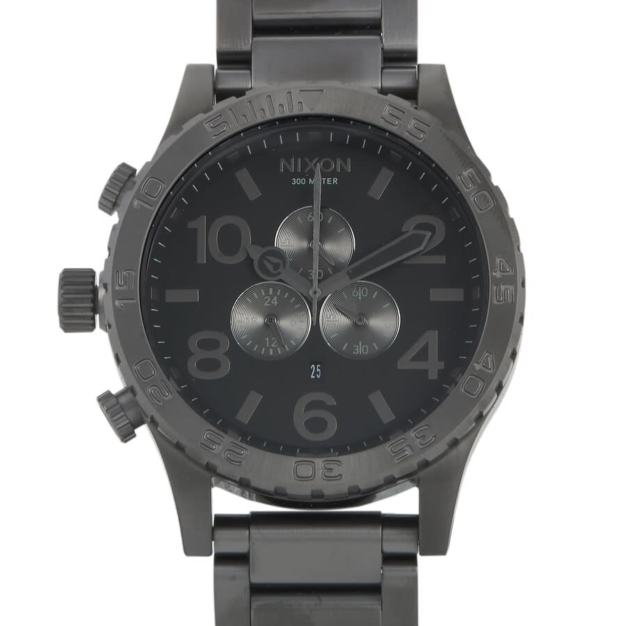 Nixon 51-30 Chrono Chronograph Quartz Black Dial Men's Watch A083-632-00 - Watches, 51-30 Chrono ...