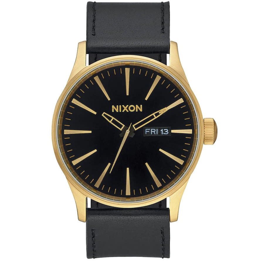 Nixon Sentry Black Dial Men's Watch A105-513 882902863484 - Watches ...