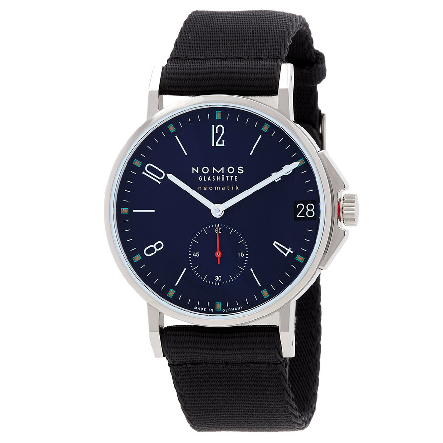 Nomos Ahoi Neomatik Automatic Atlantic Blue Dial Watch 528 - Watches ...