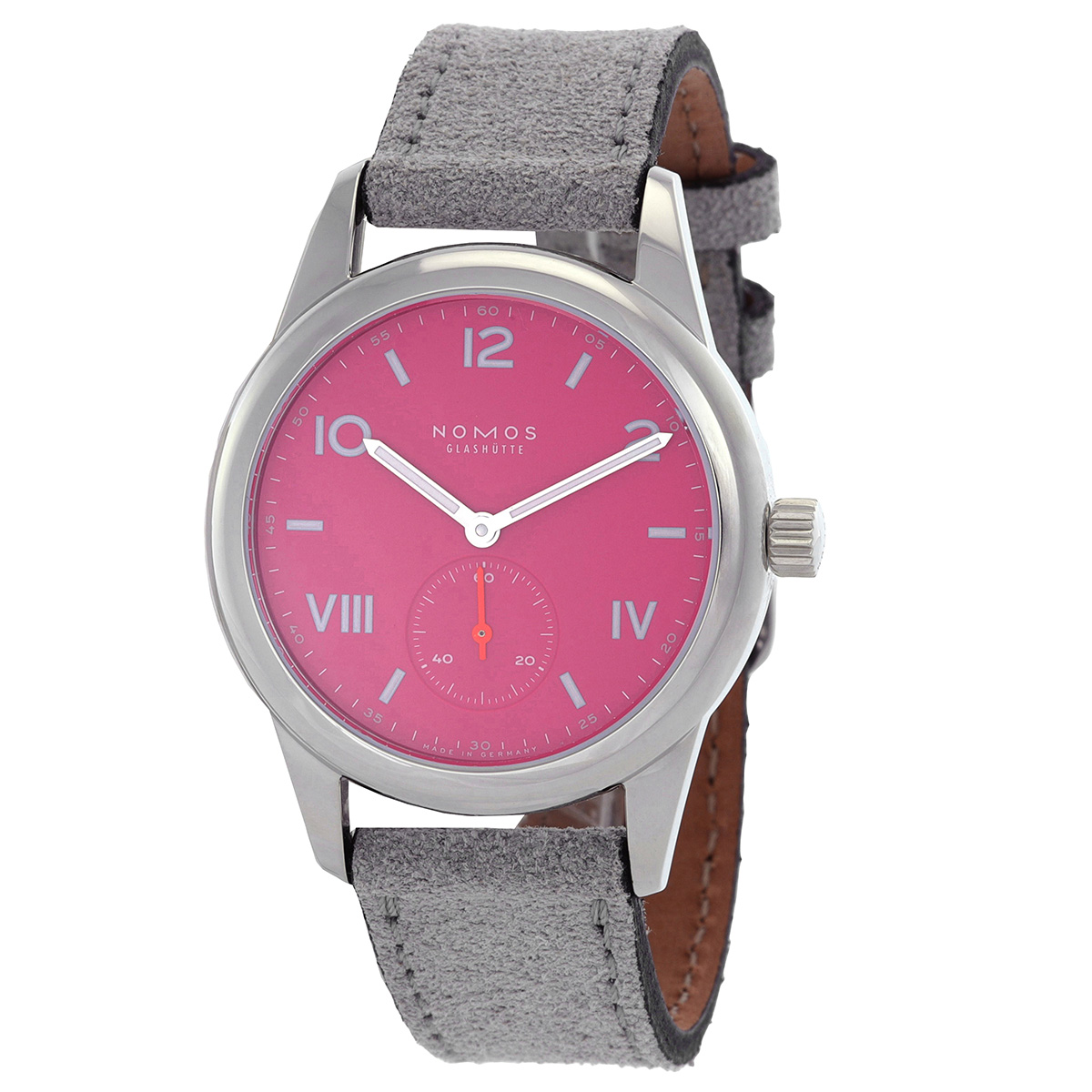 Nomos Club Campus Hand Wind Deep Pink Dial Unisex Watch 711 711GB ...