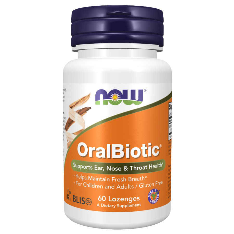 Now Foods Oralbiotic Lozenges 60 Capsules Bath & Body 733739029218 ...