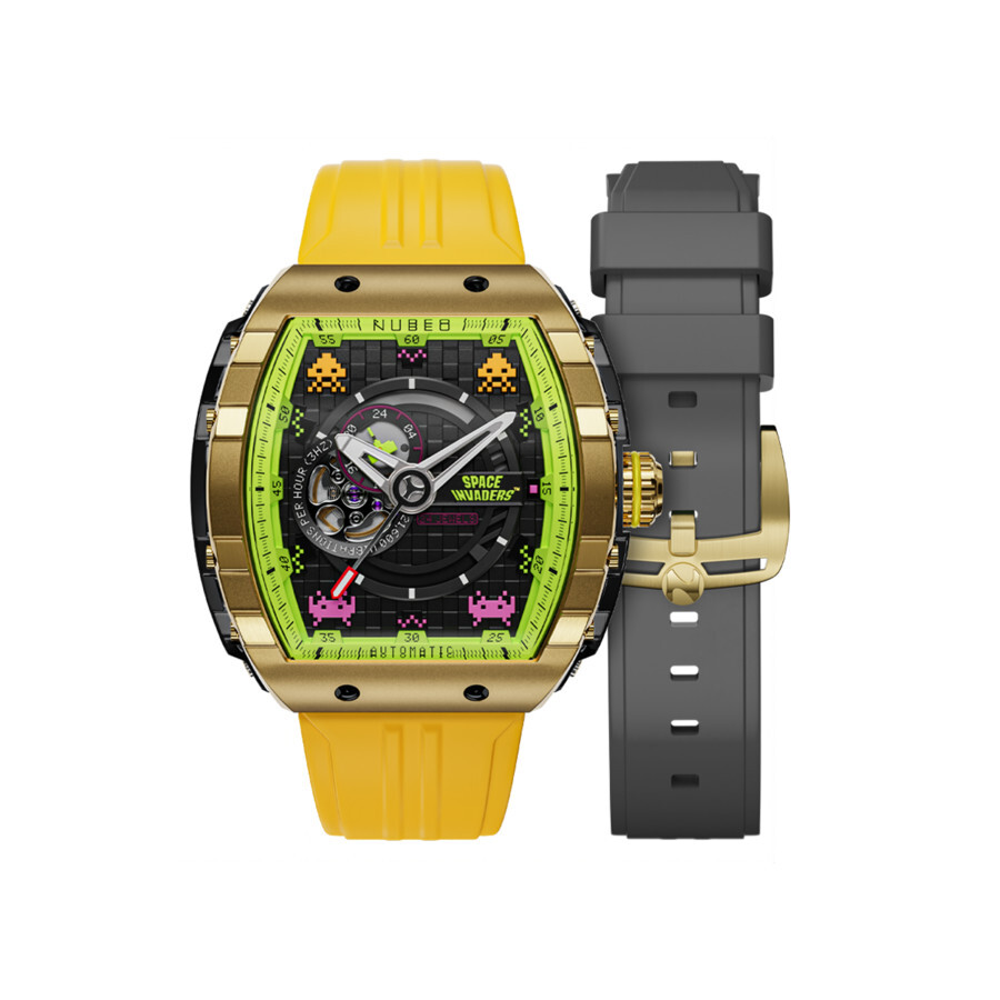 Nubeo Magellan Grey Dial Men's Watch NB-6047-SI-03 194595051292 ...