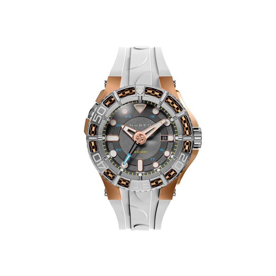 Nubeo Manta Grey Dial Men's Watch NB-6120-06 194595078787 - Watches ...