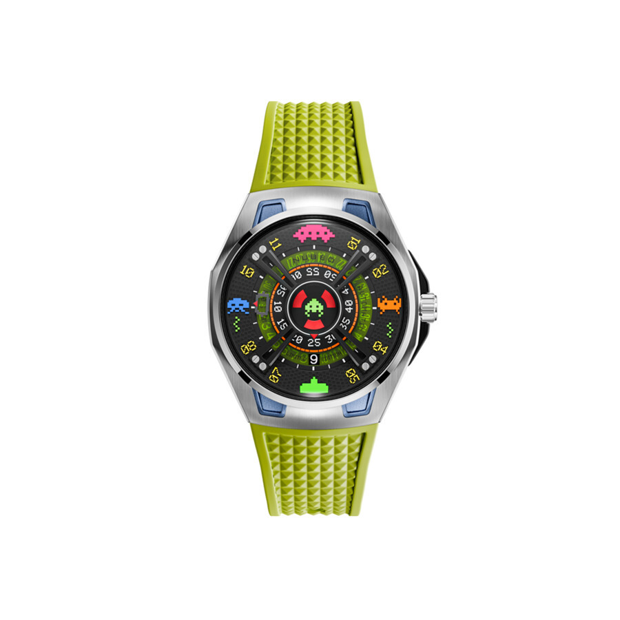 Nubeo Oao Black Dial Men's Watch NB-6099-SI-01 194595064056 - Watches ...