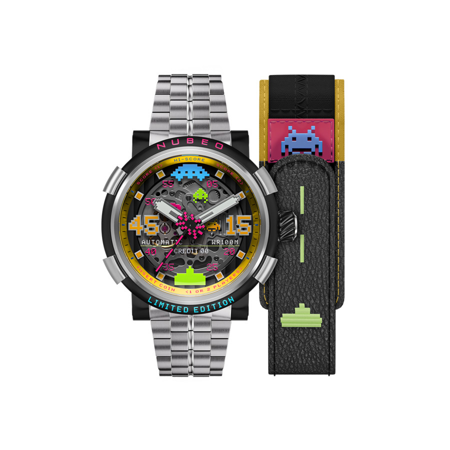 Nubeo Orion Black Dial Men's Watch NB-6110-44 194595077919 - Watches ...