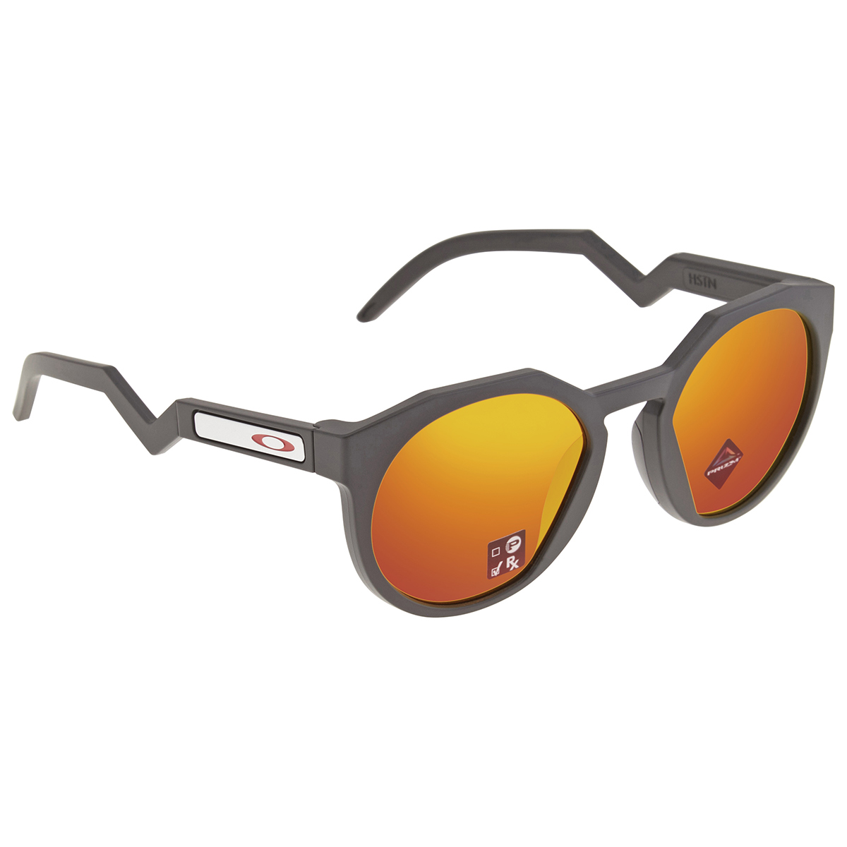 Oakley HSTN Prizm Ruby Round Unisex Sunglasses OO9464 946403 50 ...