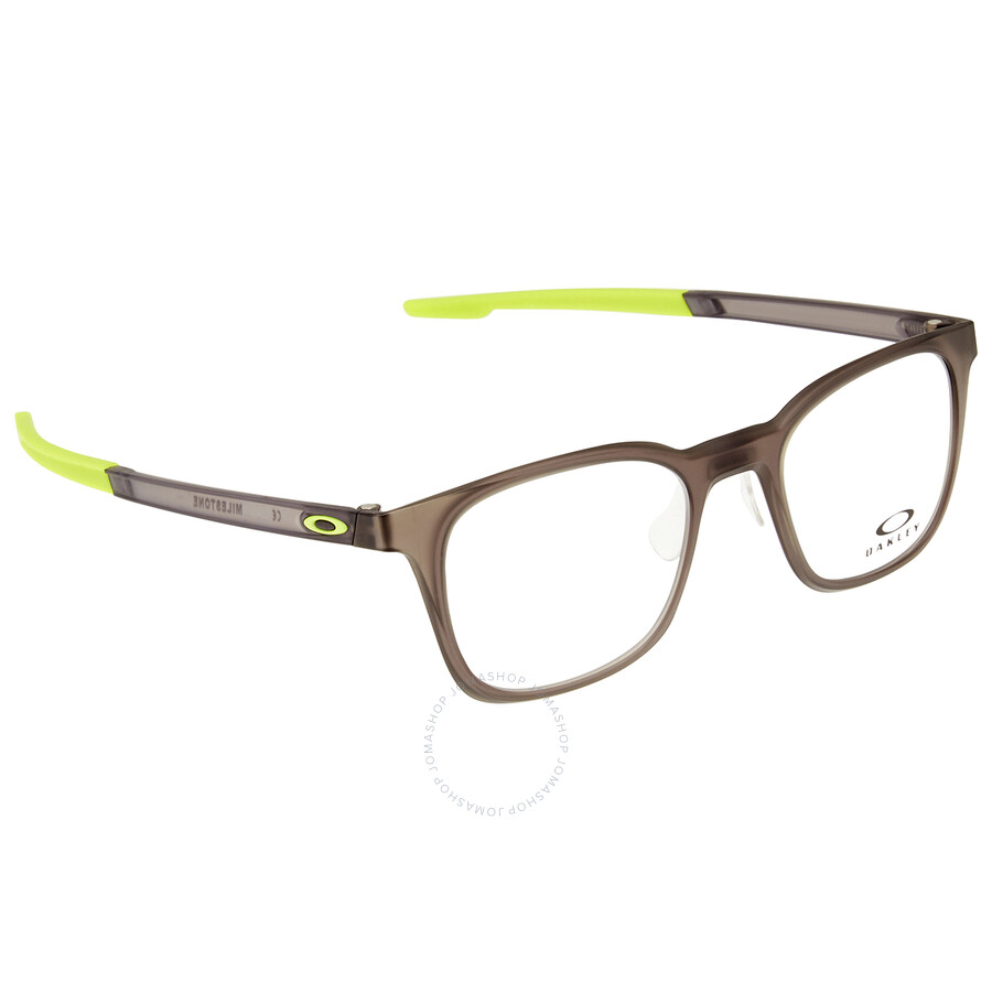 Oakley Transparent Square Men's Eyeglasses 0OX8093 80930649 ...