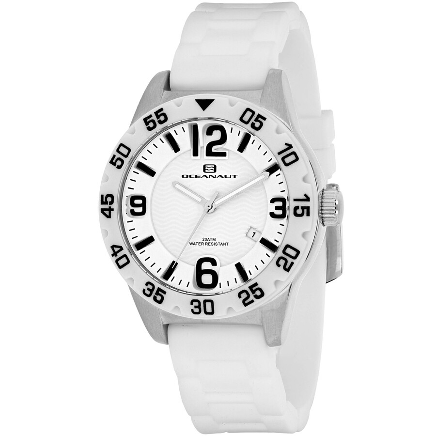 Oceanaut Aqua One Quartz White Dial Ladies Watch OC2811 650270968236 ...