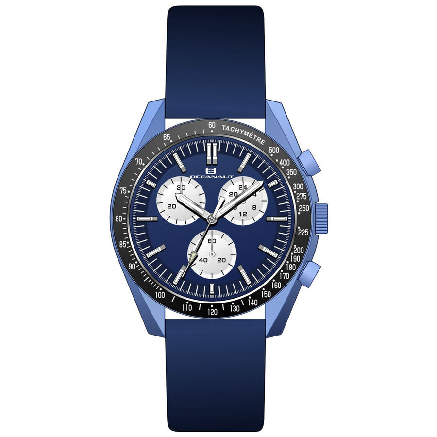 Oceanaut Orbit Chronograph Quartz Blue Dial Men's Watch OC7584 ...