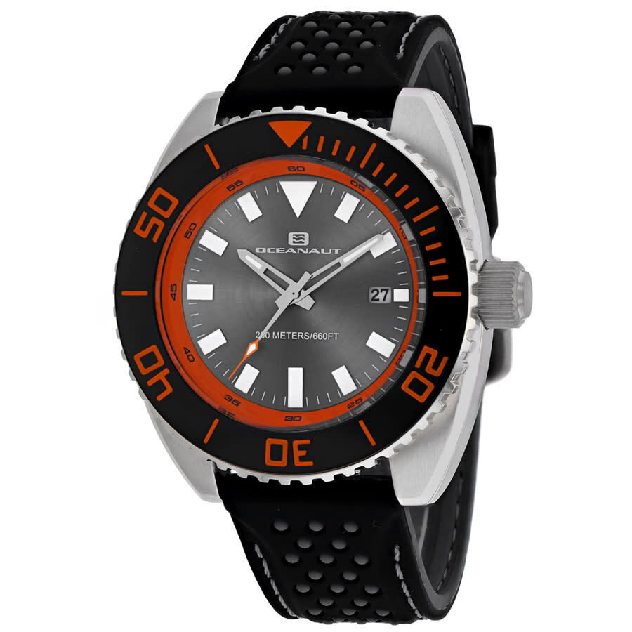 Oceanaut Submersion Quartz Grey Dial Men's Watch OC0522 783586844564 ...