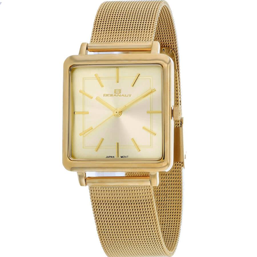 Oceanaut Traditional Gold-tone Dial Ladies Watch OC0284 783586849927 ...