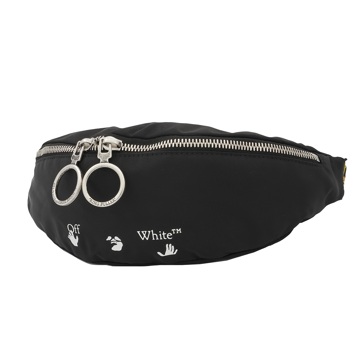 Off-White Men's Black Logo Nylon Belt Bag MNO003F21FAB001 8052865420525 ...