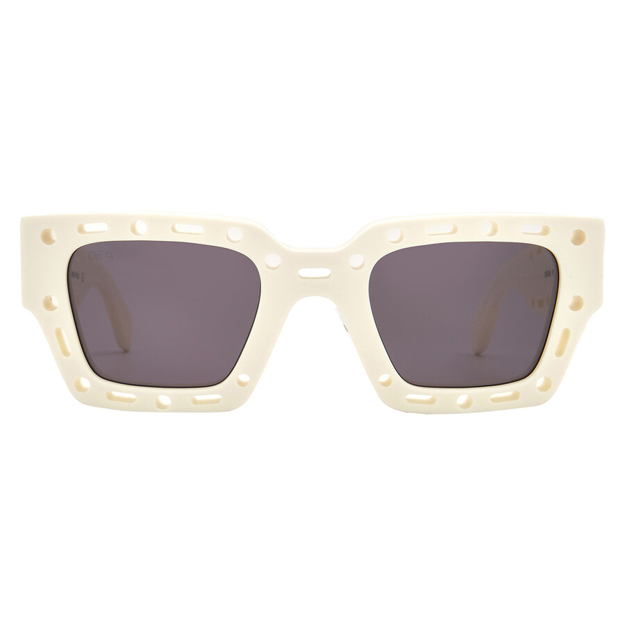 Off-White Mercer Grey Square Unisex Sunglasses OERI026 0107 48 ...