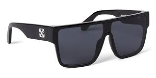 Off-White SYRACUSE Dark Grey Shield Unisex Sunglasses OERI13J 1007 132 ...
