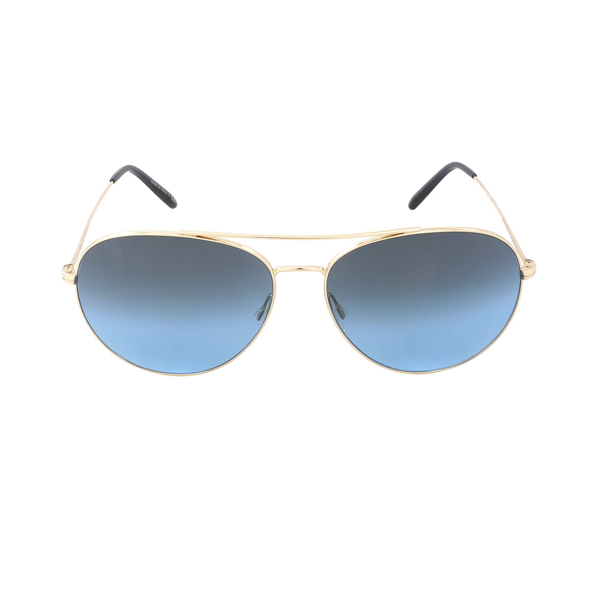 Oliver Peoples Airdale Polarized Blue Gradient Pilot Unisex Sunglasses ...