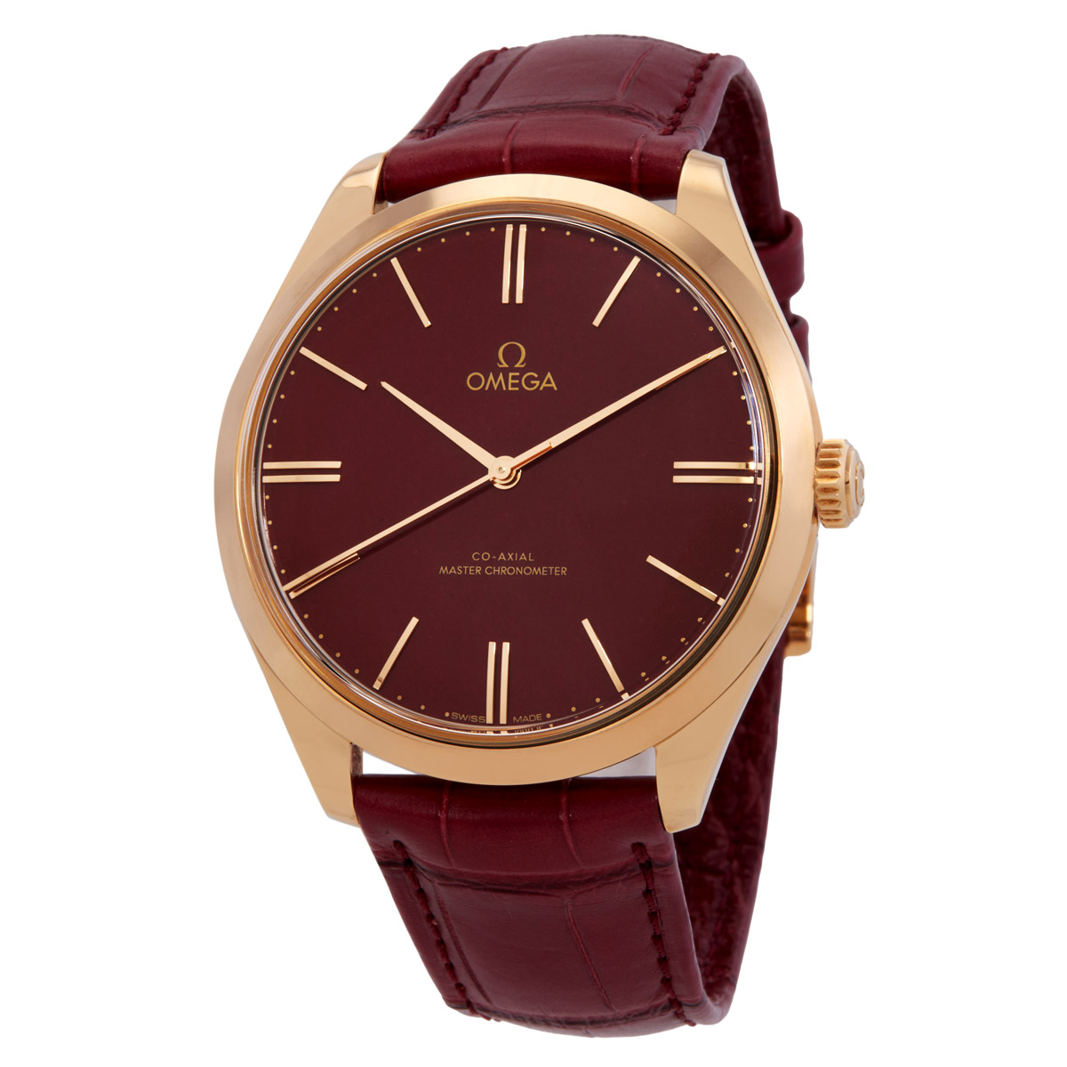 Omega 125th Anniversary Edition De Ville Tresor Automatic Red Dial ...