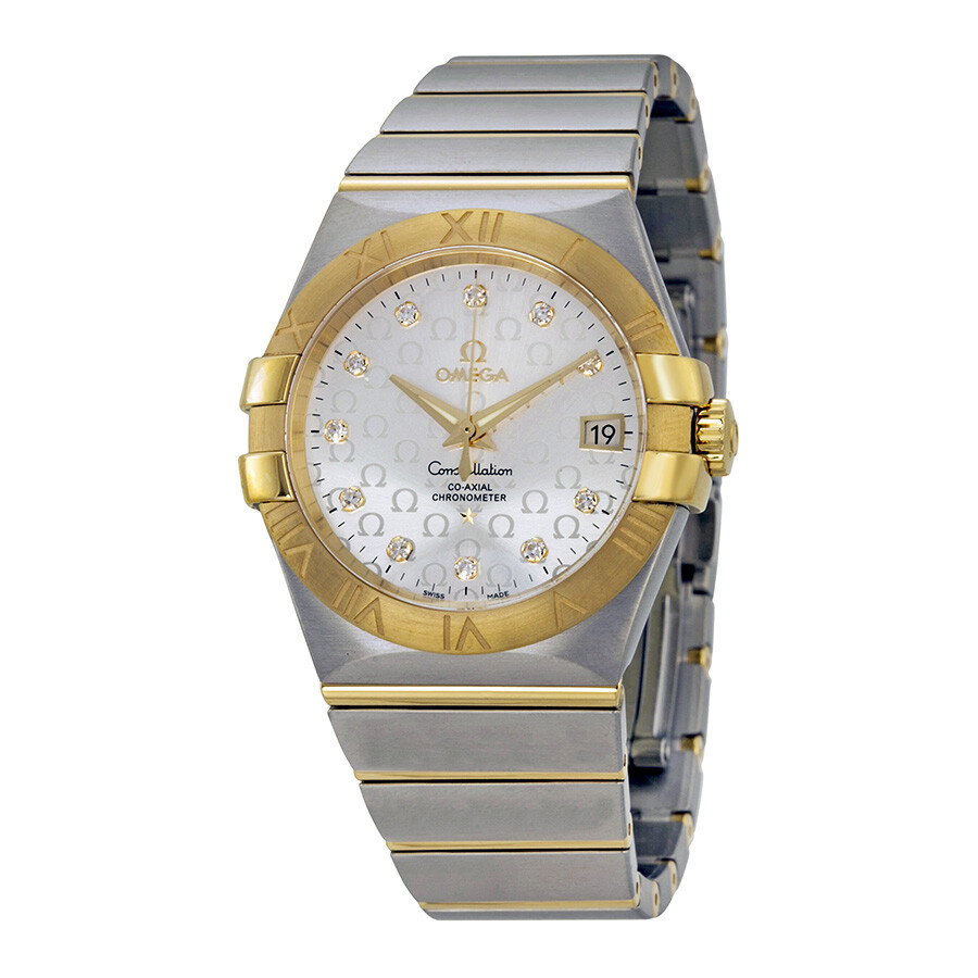 Omega Constellation Silver Dial Stainless Steel Ladies Watch 123.20.35 ...