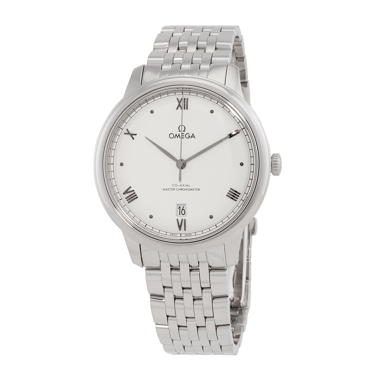 Omega De Ville Automatic Chronometer Silver Dial Men's Watch 434.10.40 ...