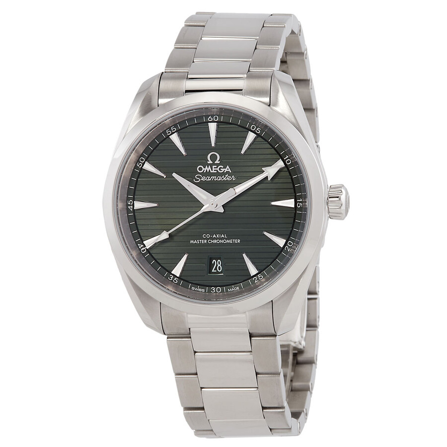 Omega Seamaster Aqua Terra Automatic Green Dial Men's Watch ...