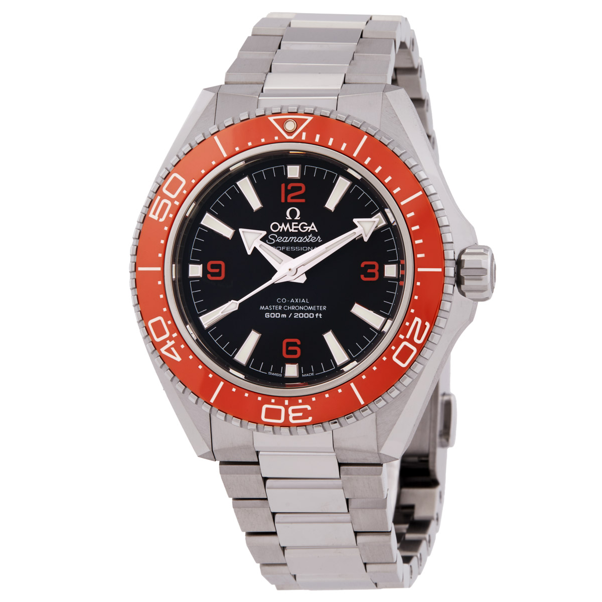 Omega Seamaster Planet Ocean Automatic Chronometer Black Dial Men's ...