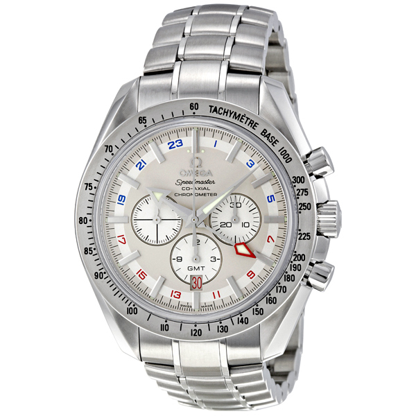 Omega Speedmaster Broad Arrow GMT XL Steel Men's Watch 3581.30 ...
