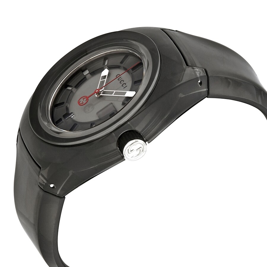 Open Box - Gucci Sync XXL Grey Dial Men's Watch YA137111 - Gucci ...