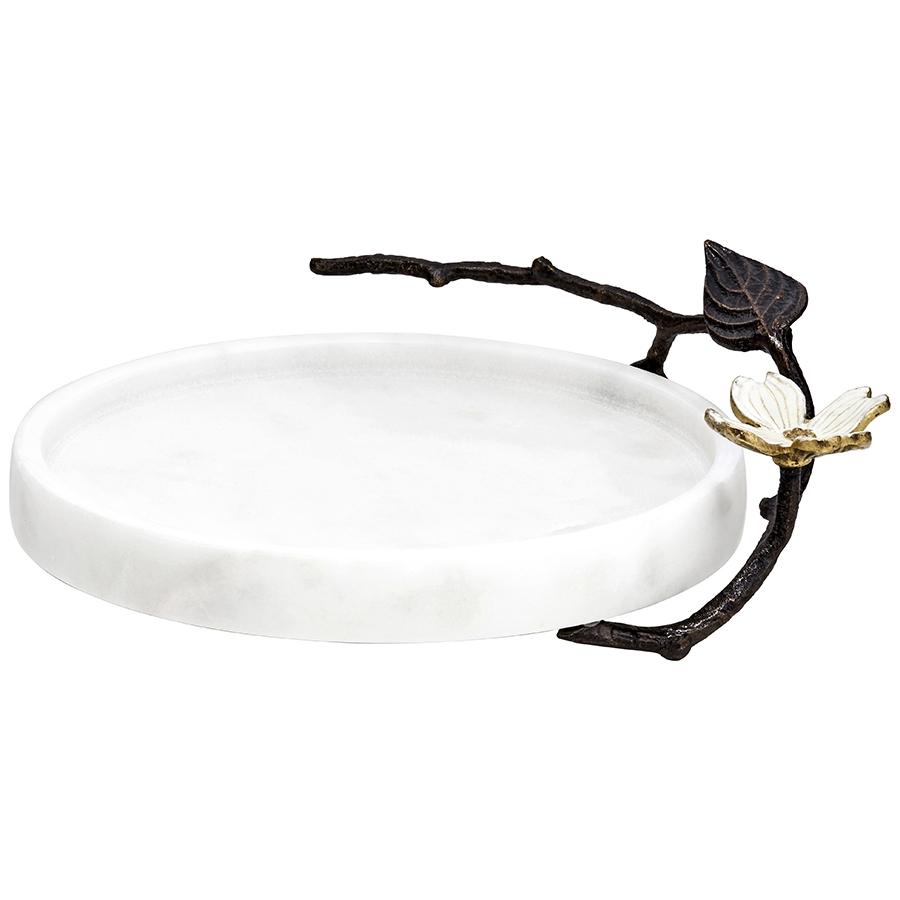 Michael Aram Open Box - Michael Aram Marble Dogwood Trinket Tray 123069 ...
