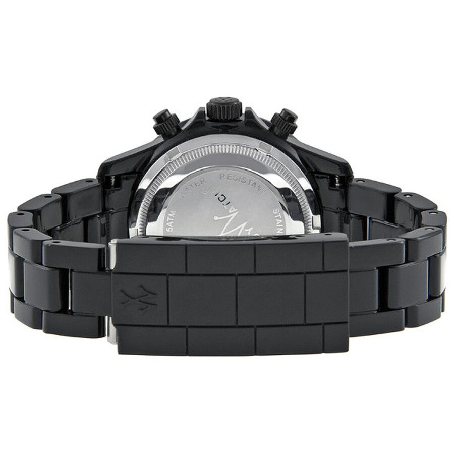 Open Box - Toy Watch Flash Chronograph Black Plasteramic Unisex Watch ...