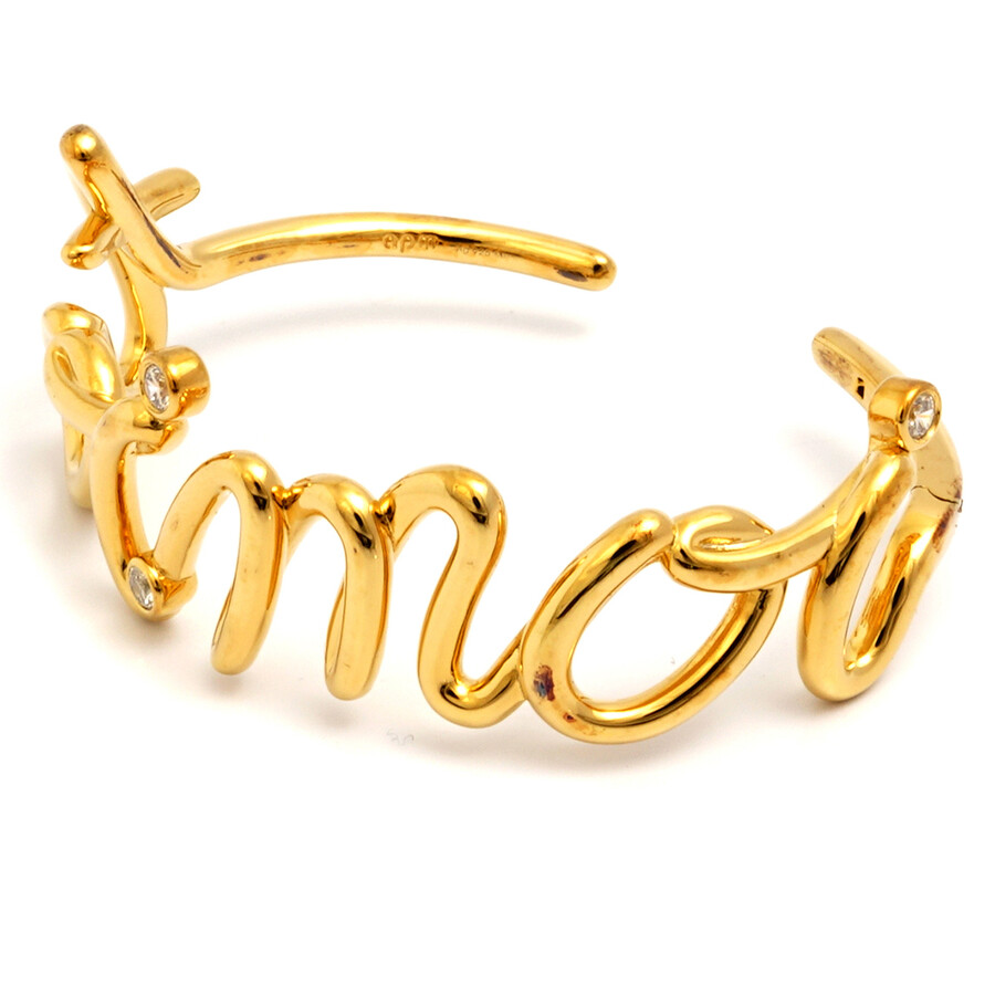 Apm Monaco Open Box - APM Monaco Ladies Gold-plated Toimoi Cuf Bracelet ...