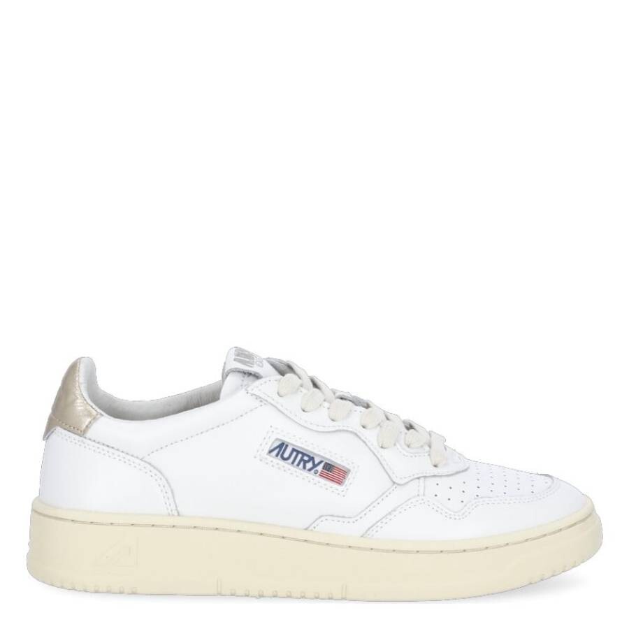 Autry Open Box - Autry Medalist Leather Low-Top Sneakers, Brand Size 35 ...