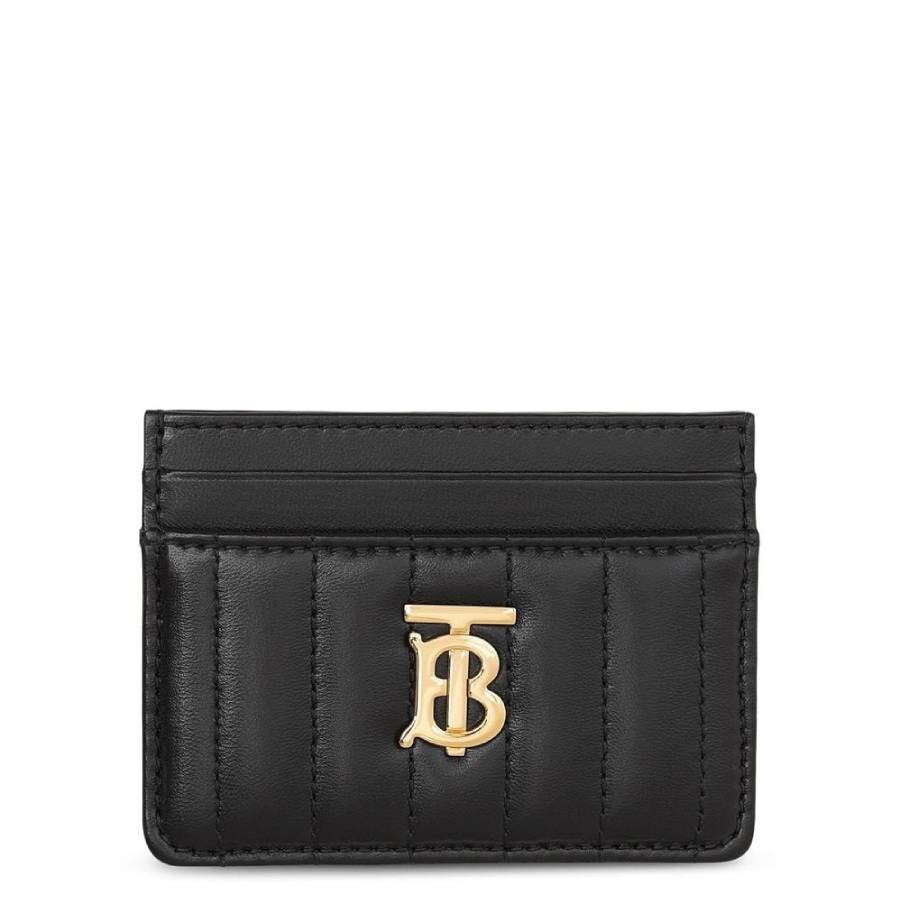Burberry Open Box - Burberry Black / Light Gold TB Monogram-Plaque ...