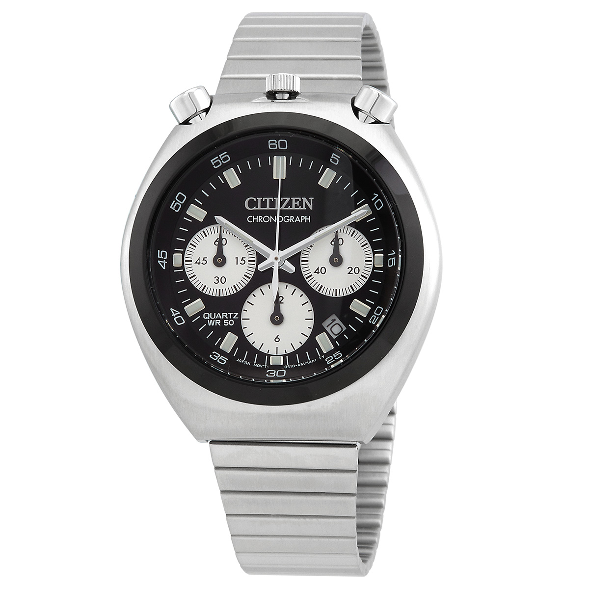 Citizen Open Box - Citizen Chronograph Quartz Black Dial Men's Watch ...