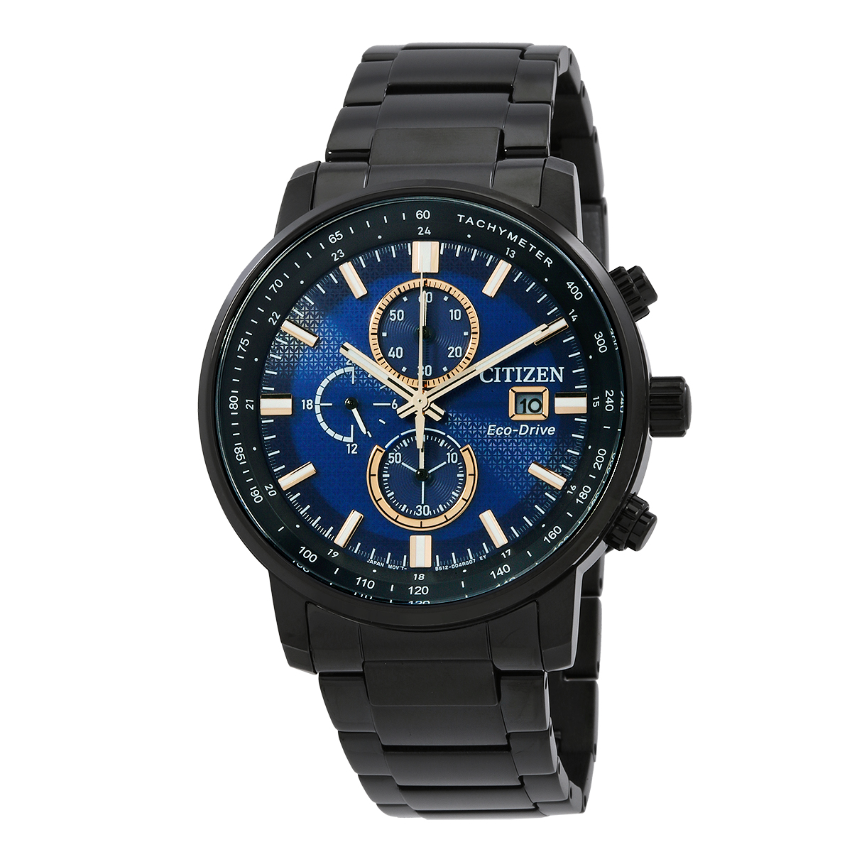 Citizen Open Box - Citizen Chronograph Quartz Blue Dial Men's Watch ...