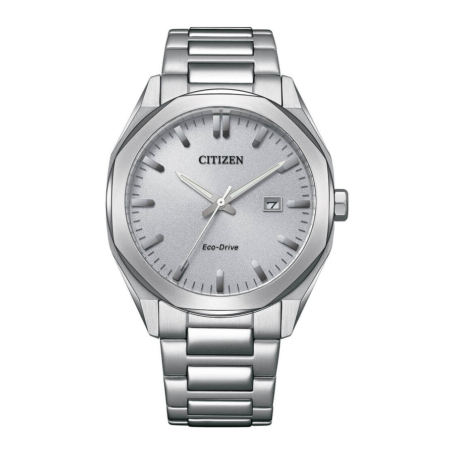 Citizen Open Box - Citizen Eco-Drive Silver Dial Men's Watch BM7600-81A ...