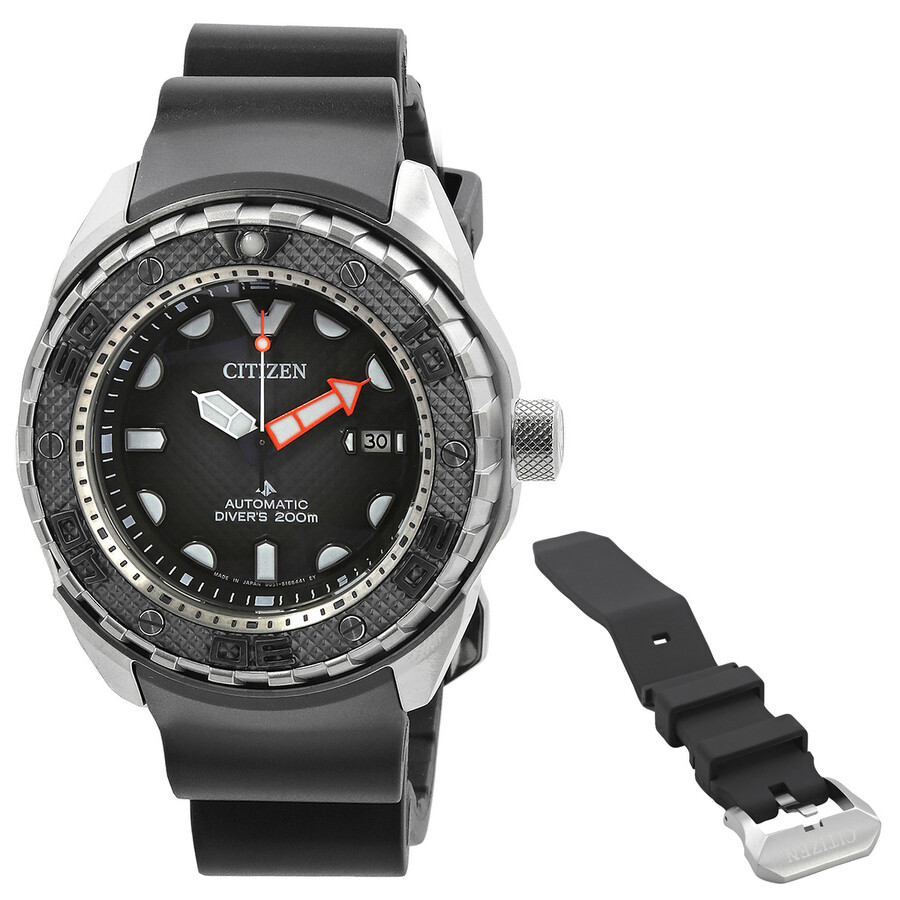 Citizen Open Box - Citizen Promaster Automatic Black Dial Men's Watch ...