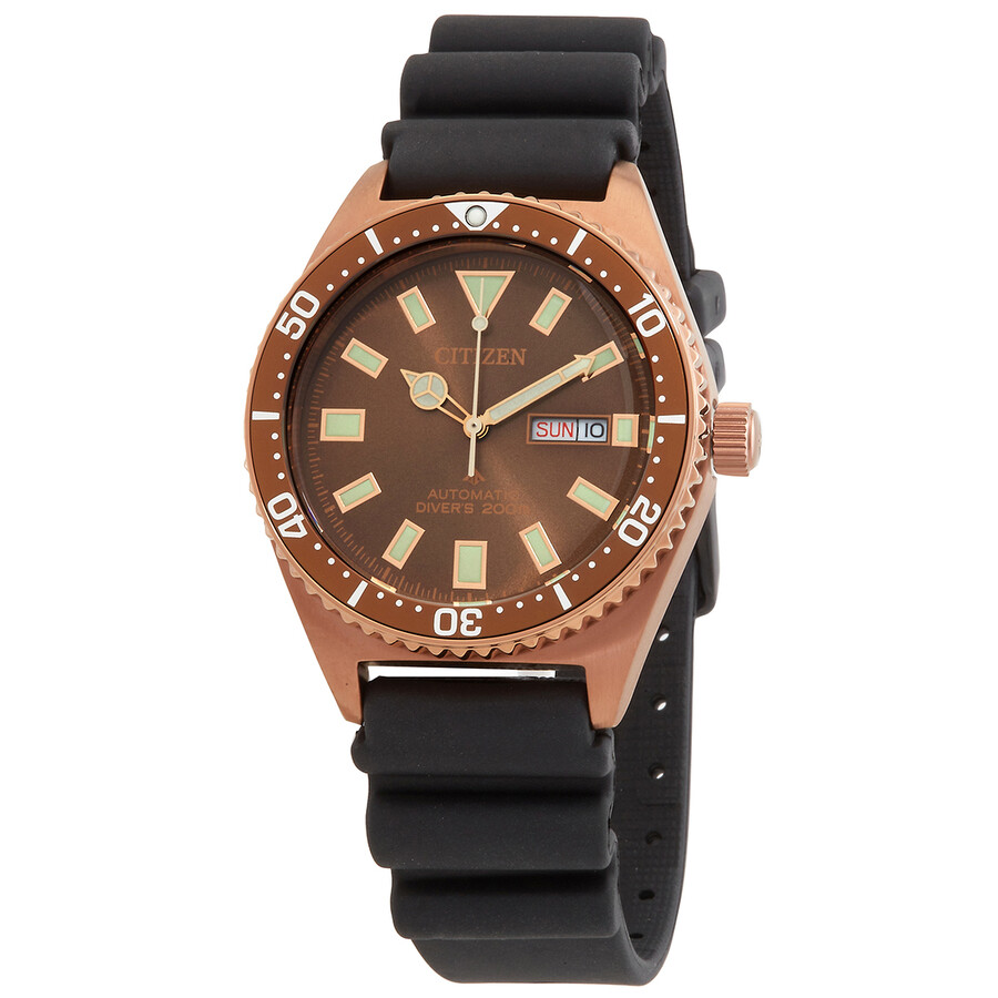 Citizen Open Box - Citizen Promaster Automatic Brown Dial Men's Watch ...