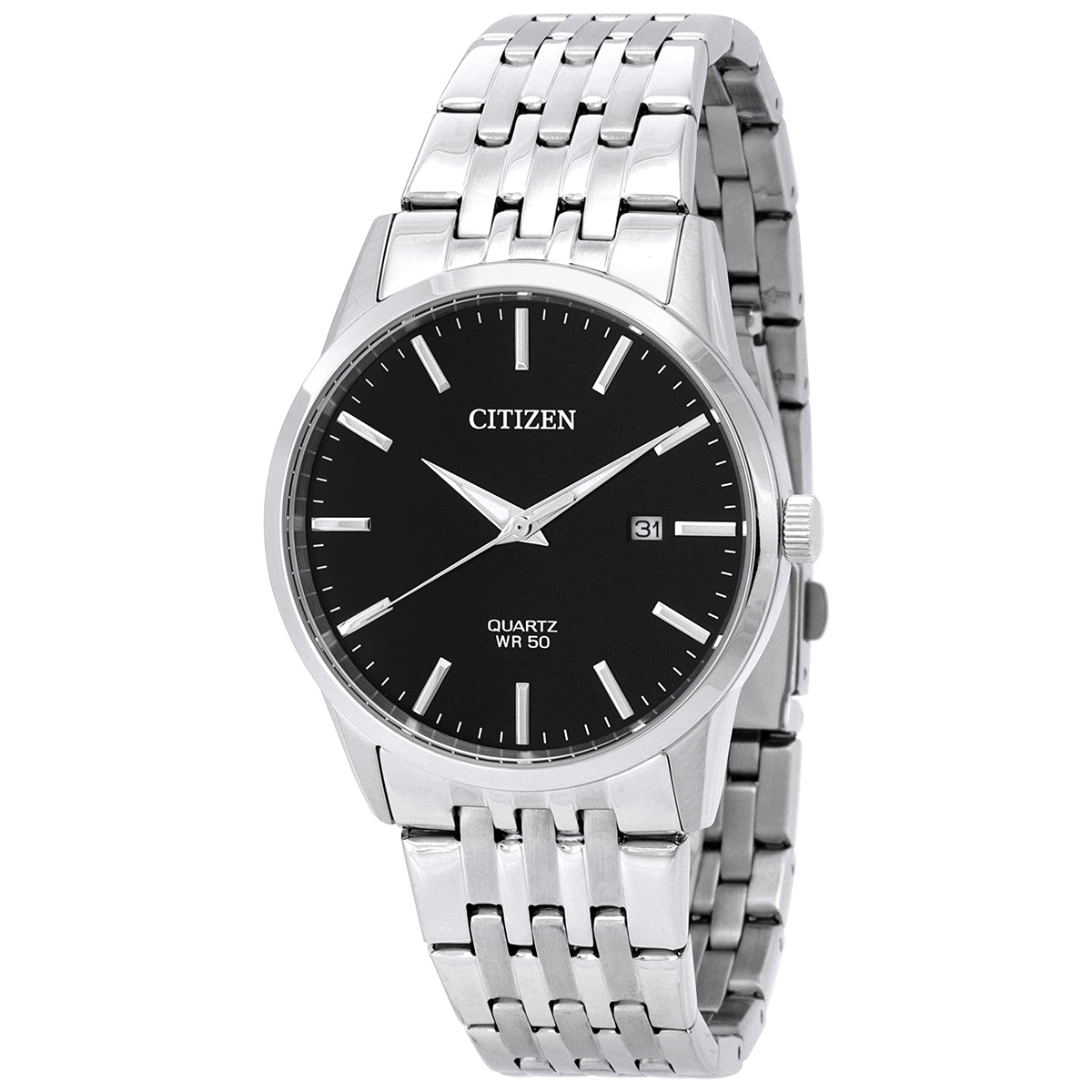 Citizen Open Box - Citizen Quartz Black Dial Men's Watch BI5000-87E ...