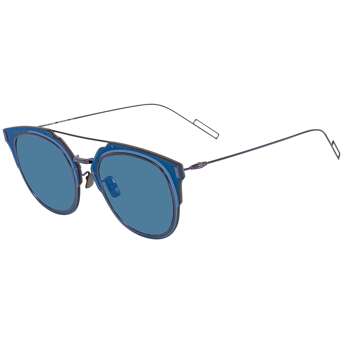 Dior Open Box - Dior Blue Pilot Sunglasses DIORCOMPOSIT1.F A2J/2A 65 ...