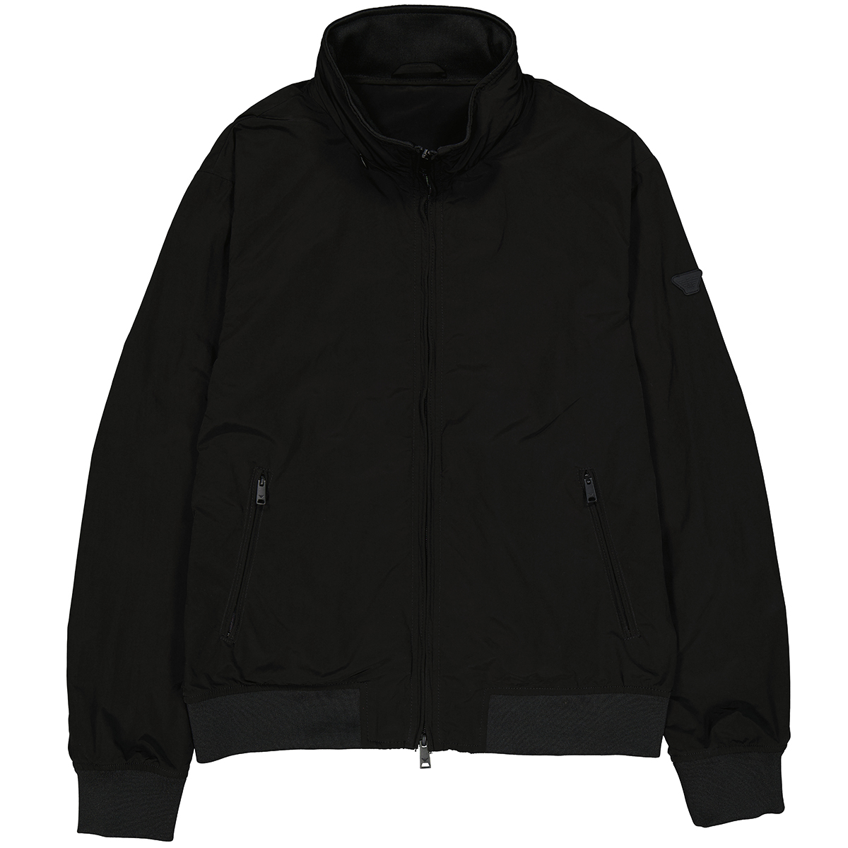 Emporio Armani Open Box - Emporio Armani Men's Black Bomber Jacket ...