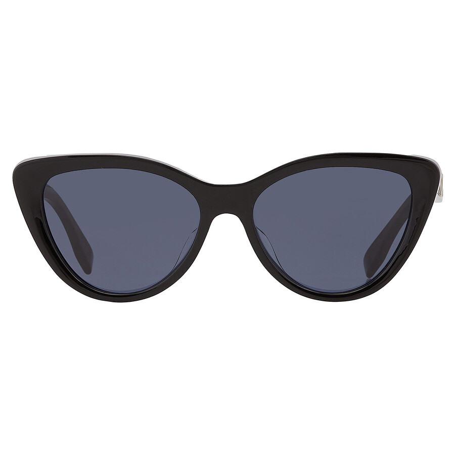 Fendi Open Box - Fendi Blue Cat Eye Ladies Sunglasses FE40087U 01V 55 ...