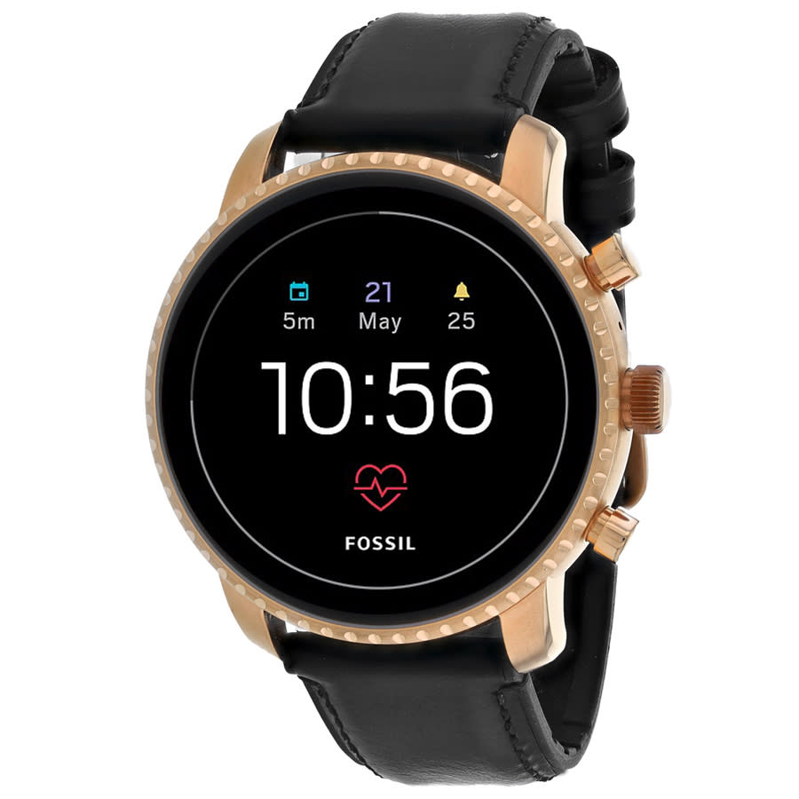 Fossil Open Box - FOSSIL Explorist Quartz Digital Black Dial Men's ...
