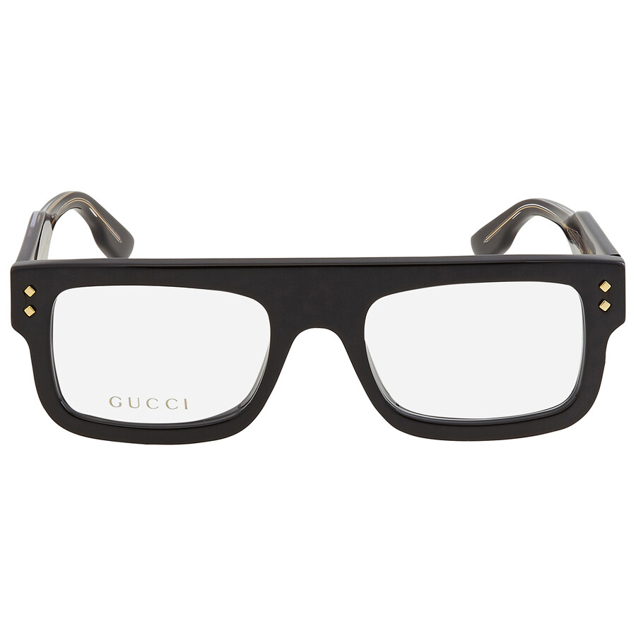 Gucci Open Box - Gucci Demo Rectangular Men's Eyeglasses GG1085O 001 52 - Eyeglasses - Jomashop