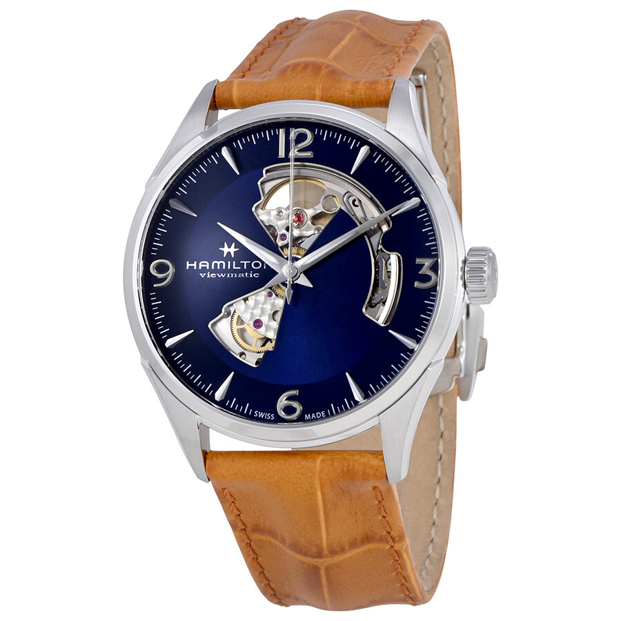 Hamilton Open Box - Hamilton Jazzmaster Open Heart Automatic Men's ...
